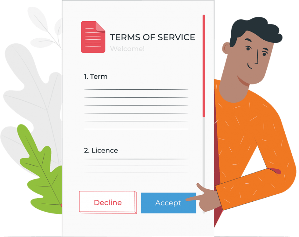 Terms of Use - Mobile App Developer, Social Media